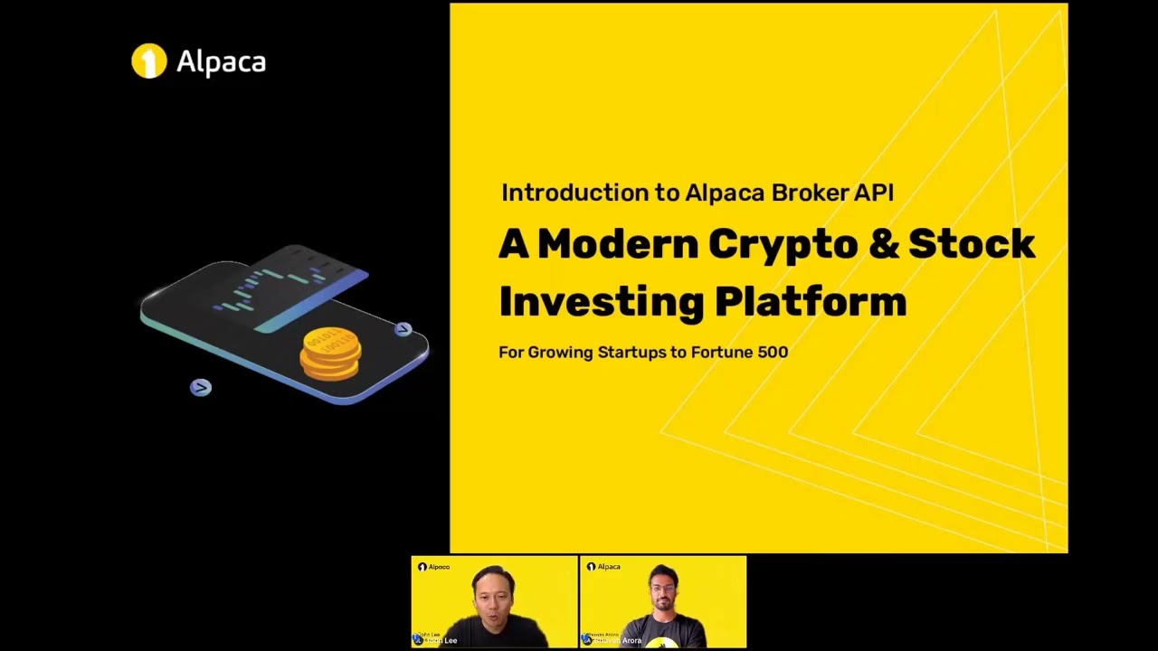 Introduction to Alpaca Broker API - A Modern Crypto & Stock Investing Platform