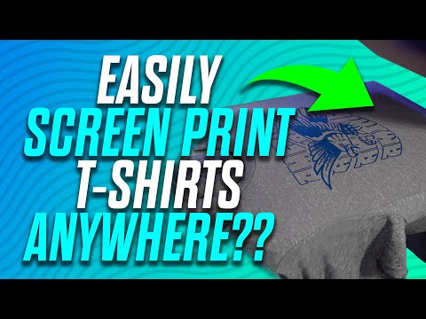 The Easiest Way To Screen Print T-Shirts for Any Business