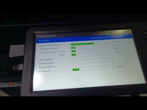 Firmware update in Toshiba e studio 4528A