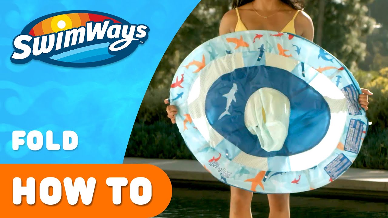 How to fold Baby SpringFloat by SwimWays