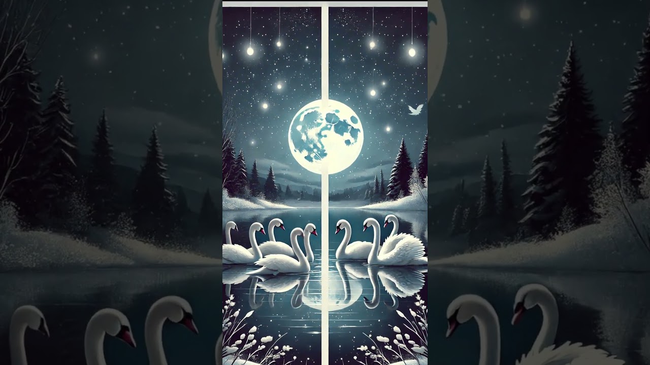 🦢 Day 7 of Christmas: Seven Swans A-Swimming! 🌊