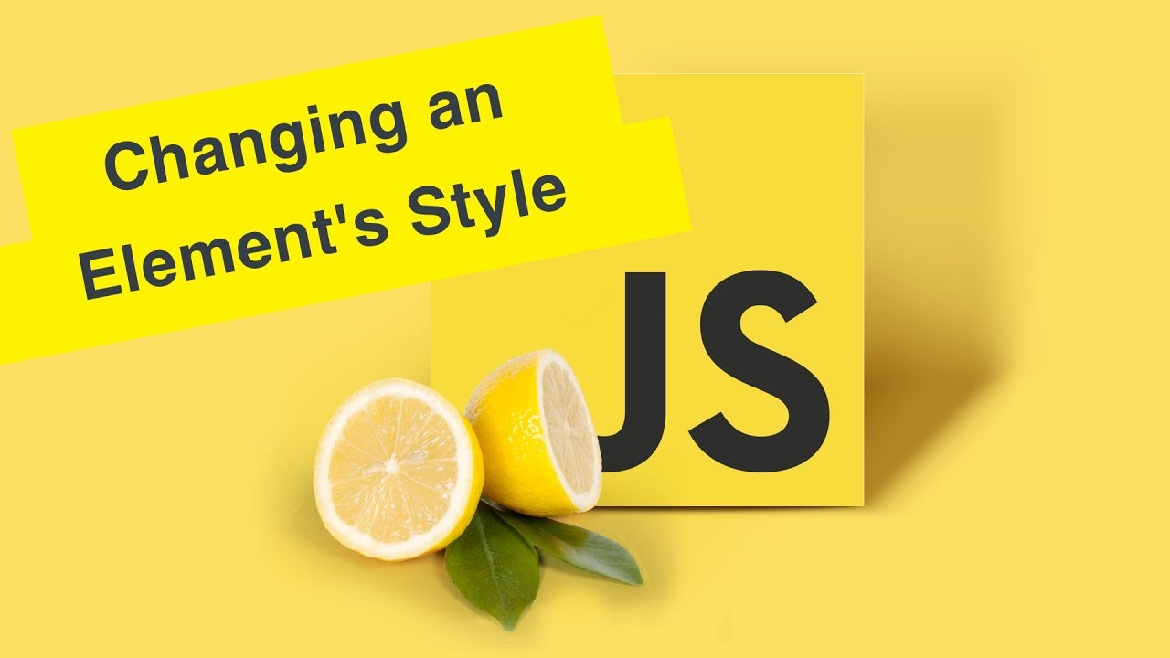 Javascript Tutorial | Changing an Element's Style | Ep33