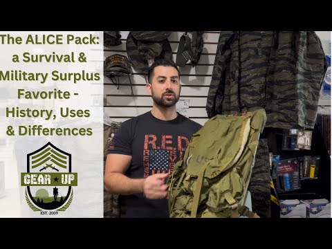 Military Surplus & Survival Essential: The ALICE Pack - History, Uses & Differences
