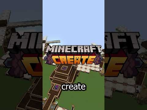 I Built a WORKING VTOL in Minecraft Using Create Mod!
