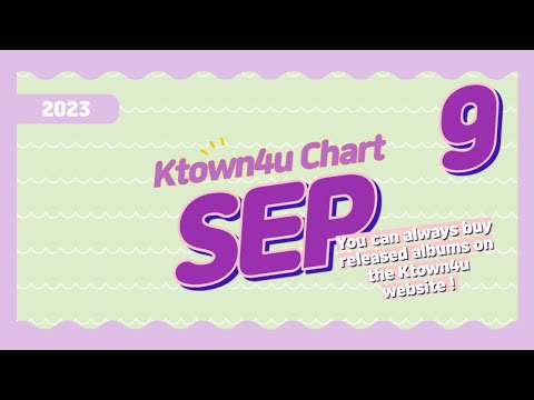 2023 Ktown4u Chart on Sep !