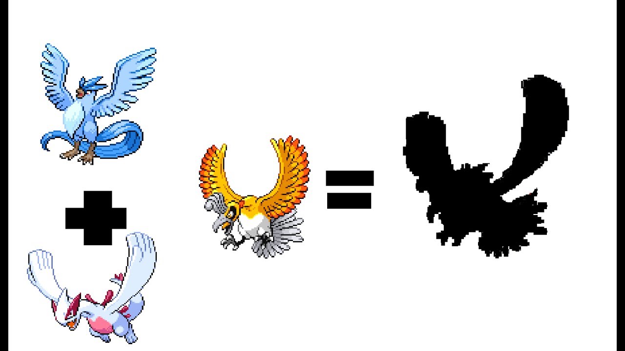 EPIC FUSION SPRITE - SHINY ARTICUNO, SHINY LUGIA AND SHINY HO-OH  U MUST WATCH !!!!