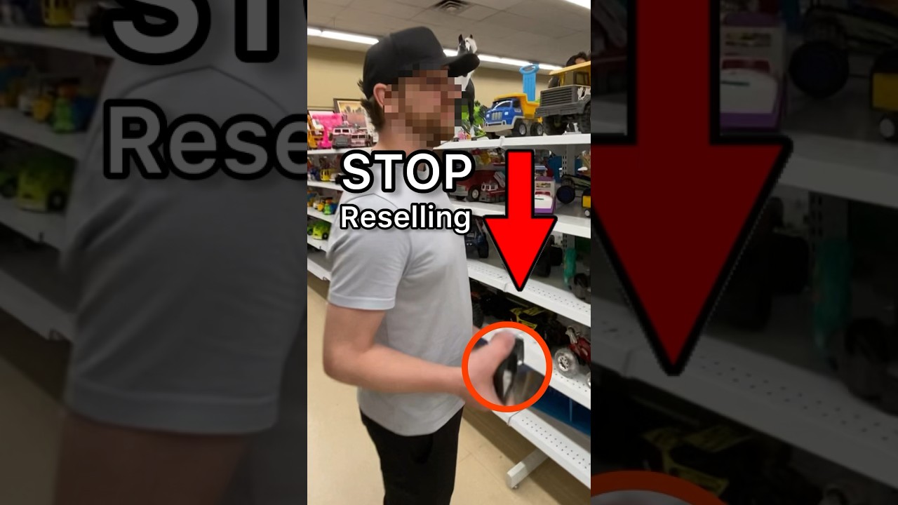 STOP IT 🤬 Thrift Stores ARE NOT For RESELLERS❗️ #thrifting  #reseller