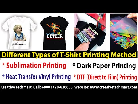 T-Shirt Printing Methods