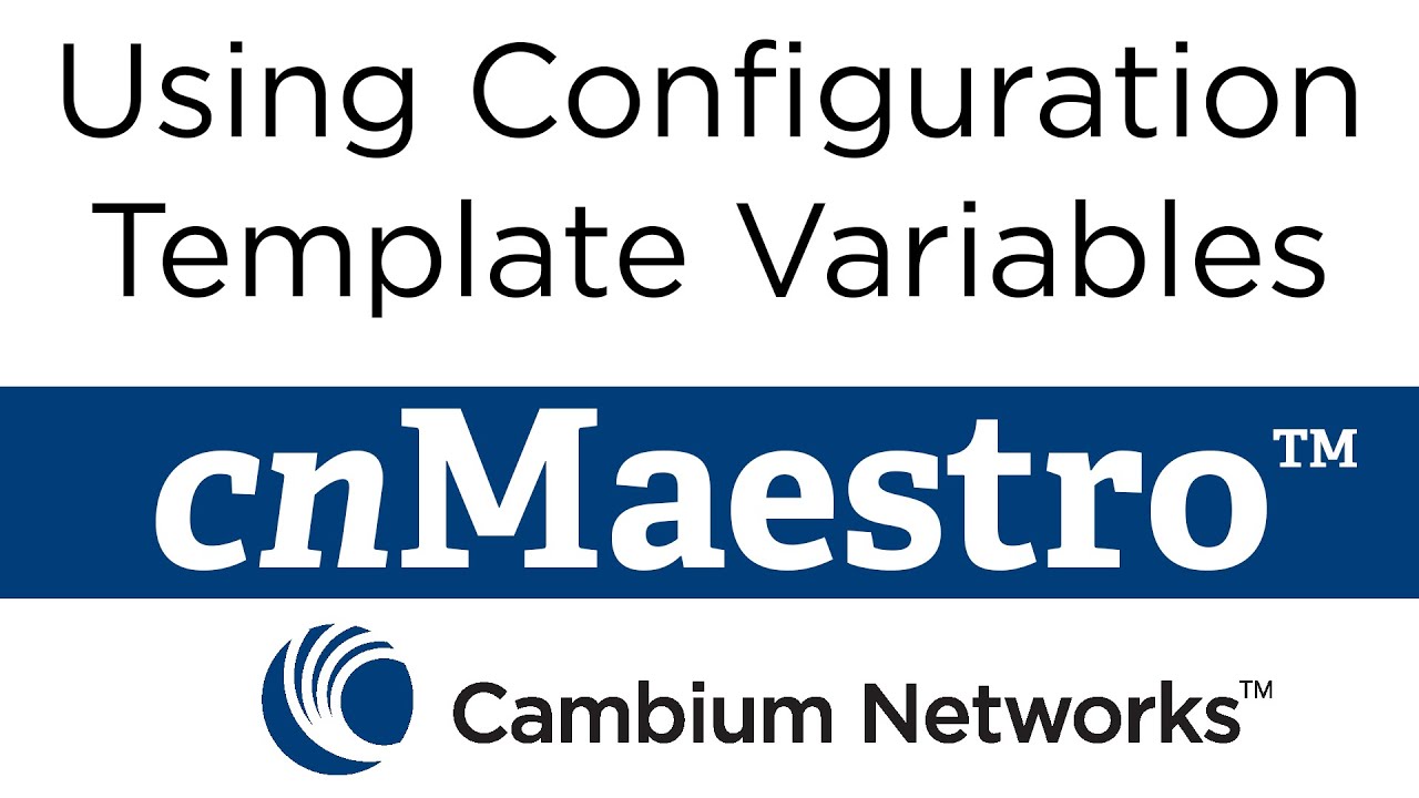 Using Configuration Template Variables