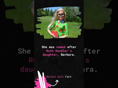 Where does the name of the Barbie doll come from?