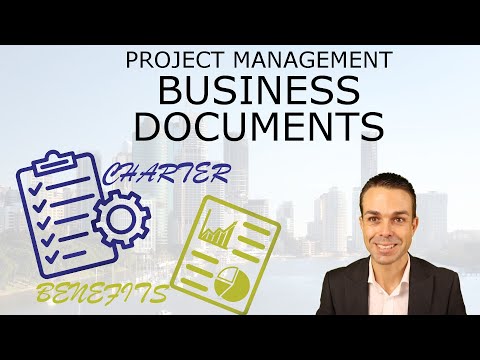 Project Management Business Documents | PMBOK Video Course 1.5 | PMP Training