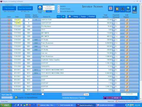 Invoice, Quote and Purchase Order Search Tool for EasyAs Accounting