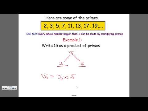 Prime factor decomposition