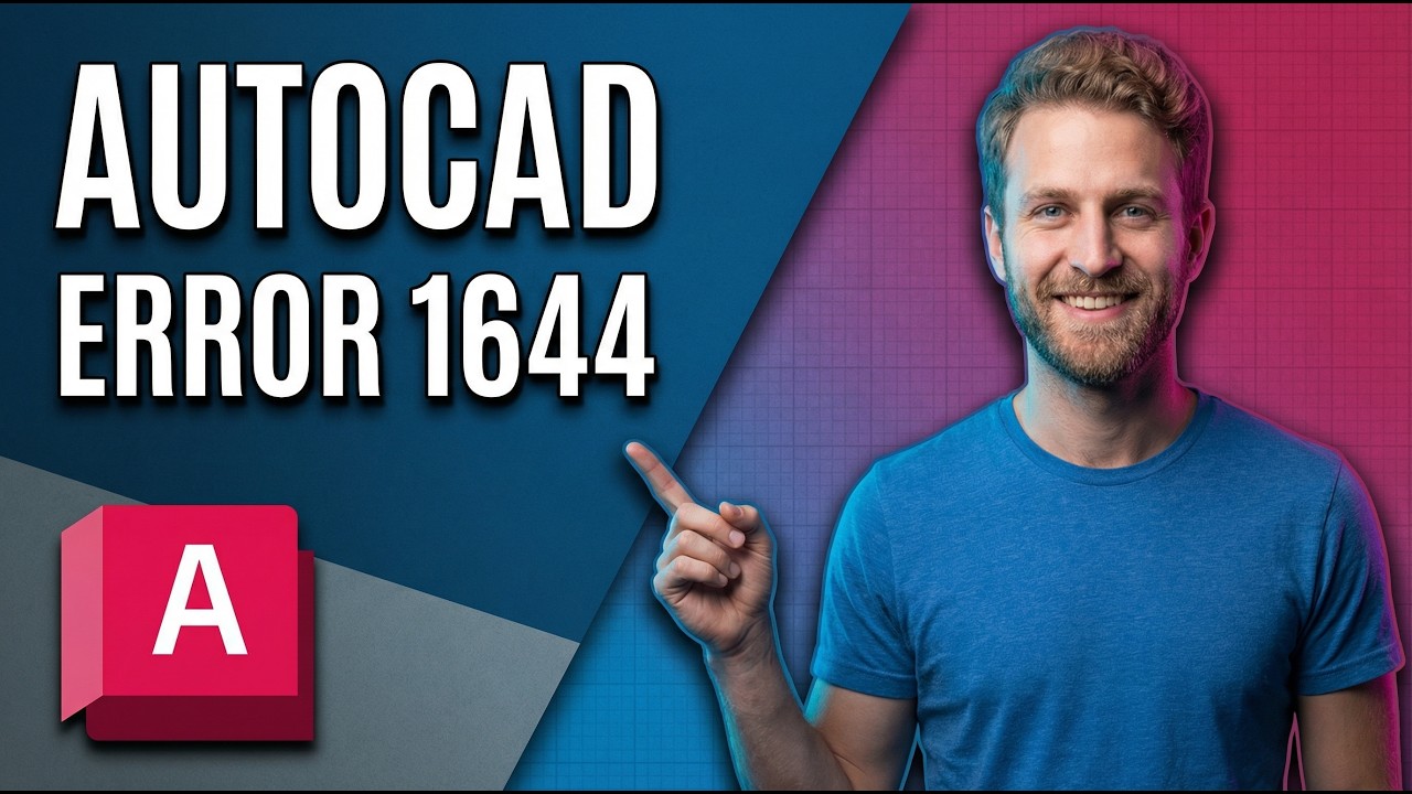 AutoCAD Error 1644 (2026 Easy Guide)