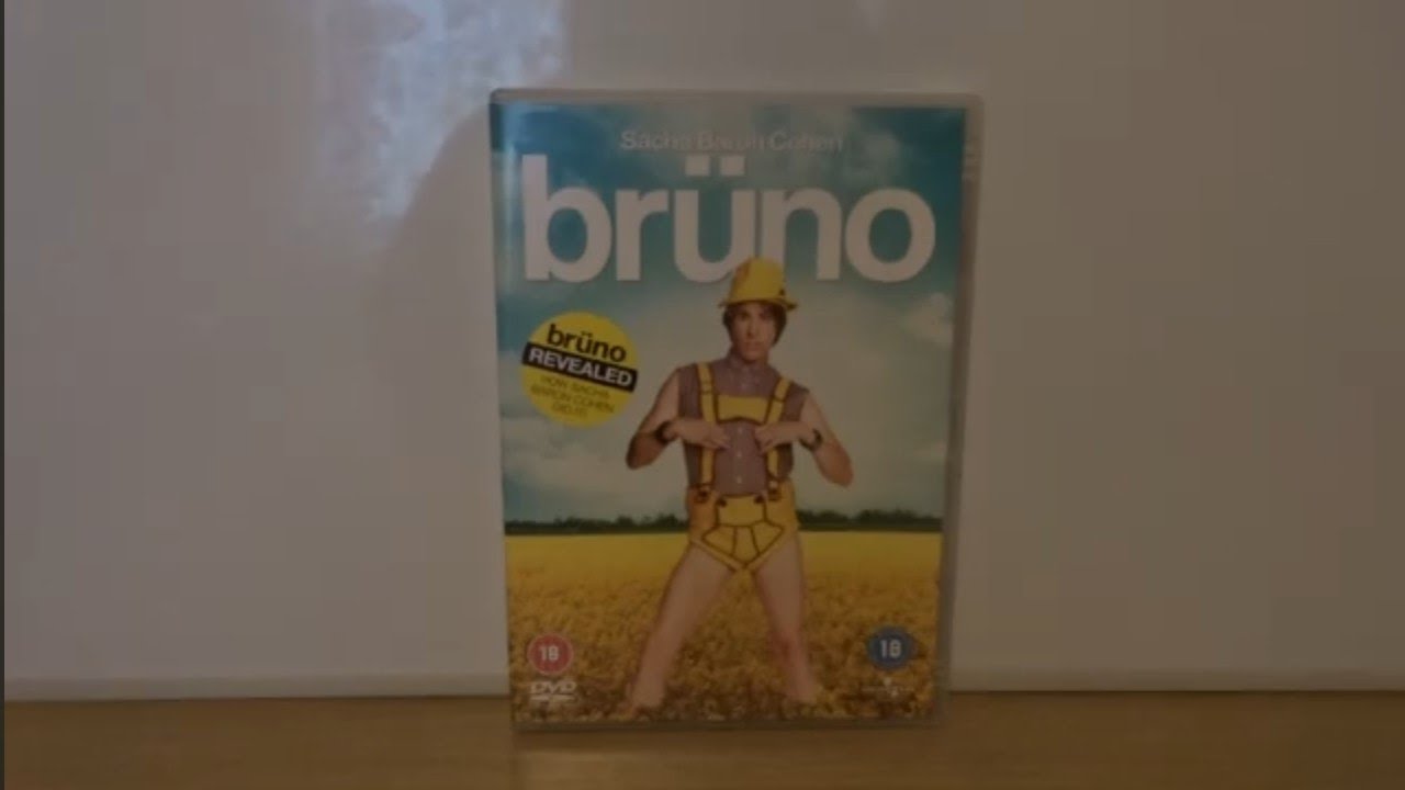 Bruno (UK) DVD Unboxing