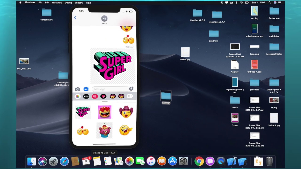 How to Create iMessage Stickers app with Xcode