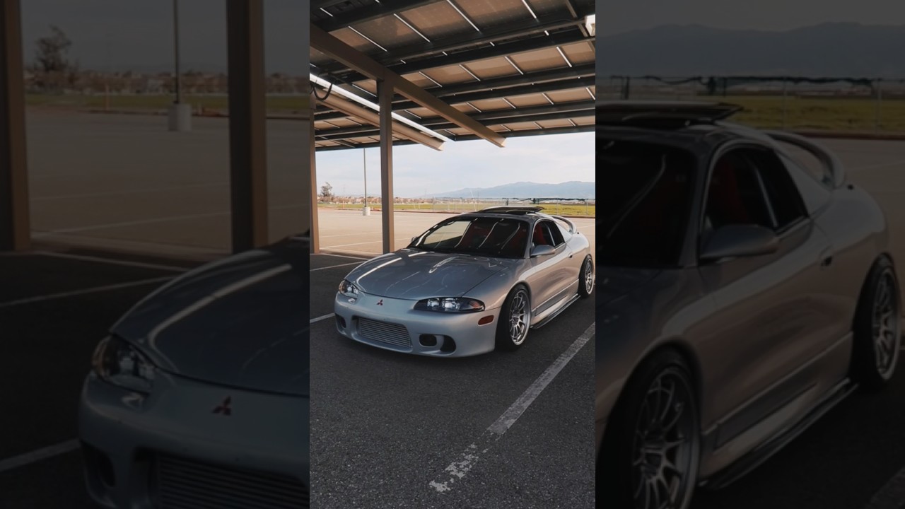 Mitsubishi Eclipse BEST Wheel Fitment Enkei Nt03 #mitsubishi #eclipse #fastx #shorts