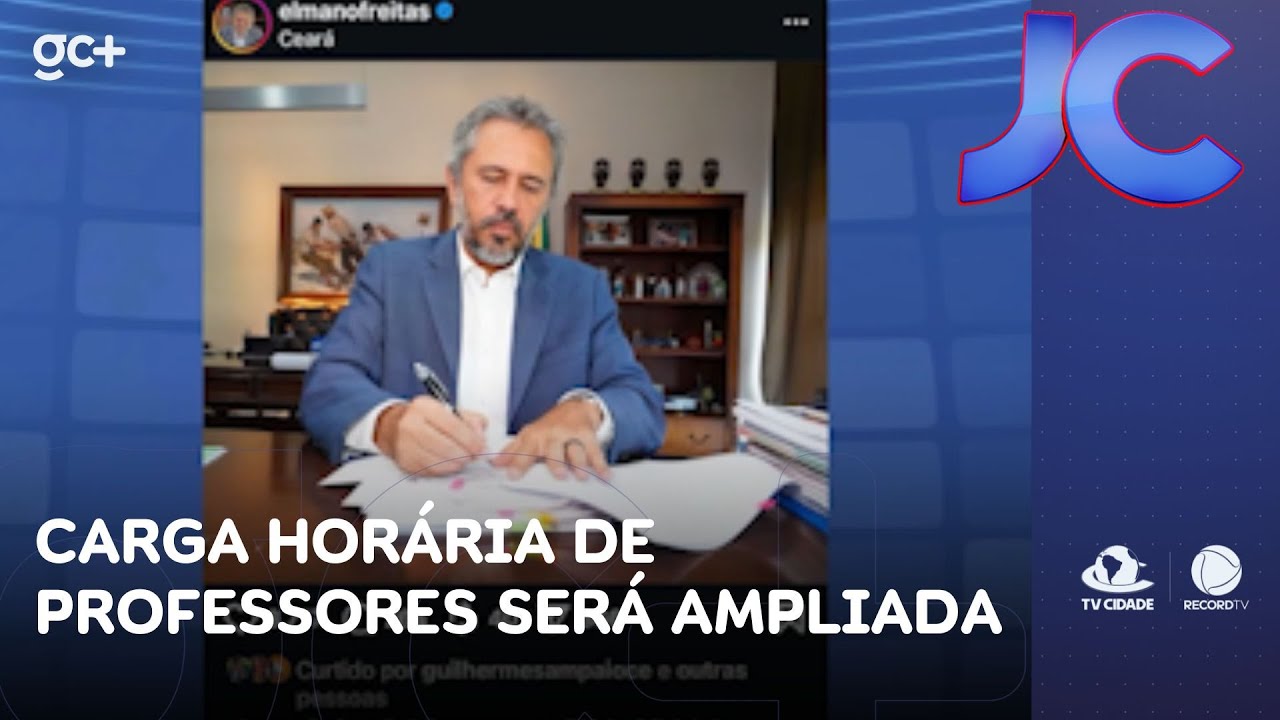 Carga horária de professores da educação básica será ampliada para 40h semanais | Jornal da Cidade