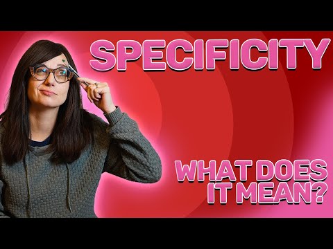 Specificity and sensitivity explained