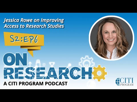 On Research Podcast - Improving Access to Research Studies