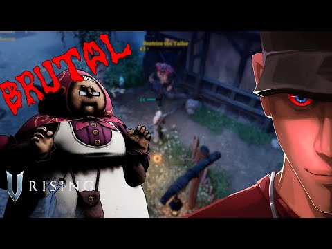 Shocking Transformation of Beatrice the Tailor! V Rising Brutal ...