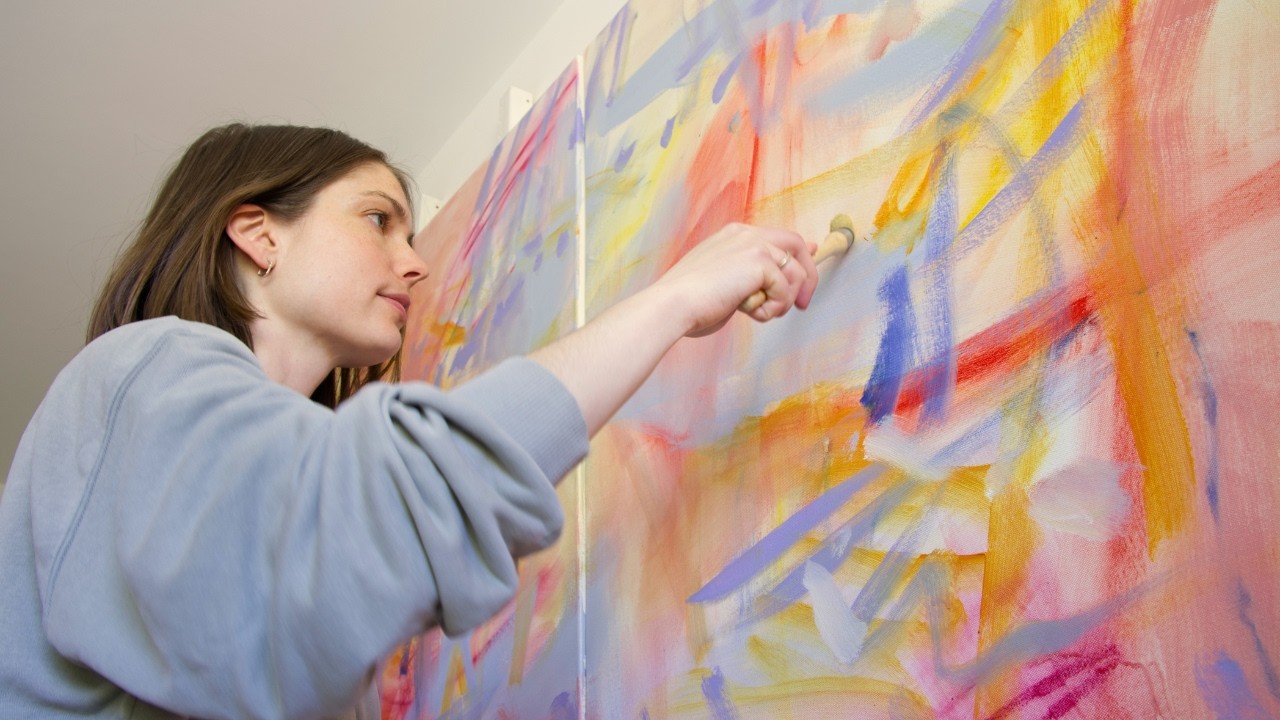 What changes when you paint large