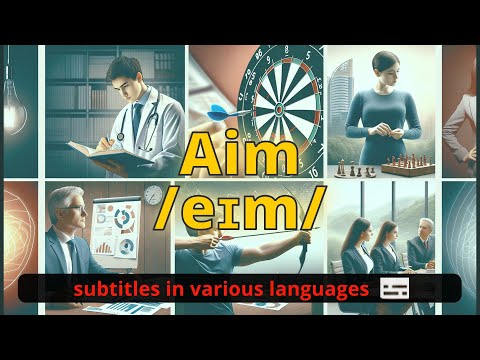 Aim meaning