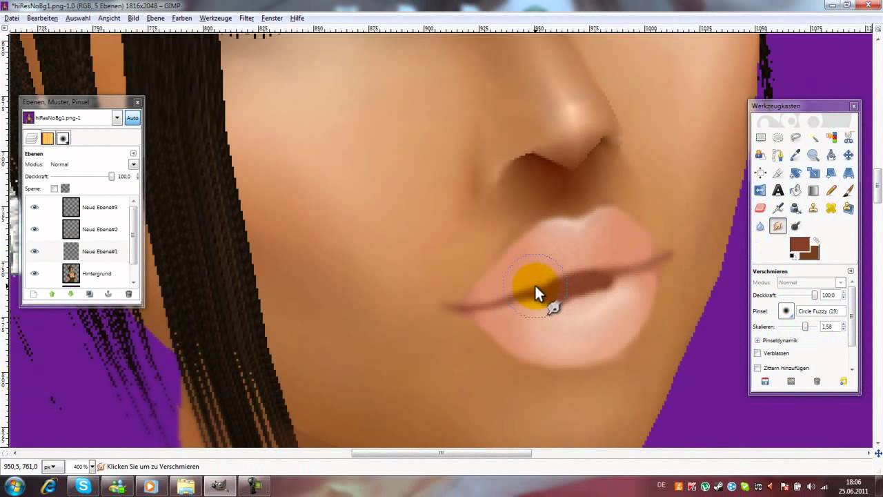 How to edit lips (quick imvu tutorial)  [HD]