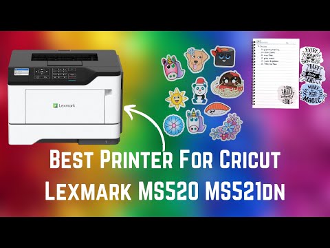 Lexmark MS520 MS521dn Review #bestsublimationprinter
