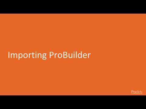 Learn Virtual Reality with Unity Importing ProBuilder | packtpub com - Mind Luster