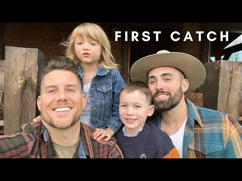 First Catch | Dustin and Burton | Raising Buffaloes – childcare blog