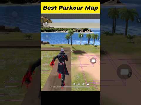 Best parkour map mode for free fire???? Hardest Parkour Map Challenge Free Fire #shorts