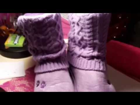 New purple paw print boots review & coupon codes