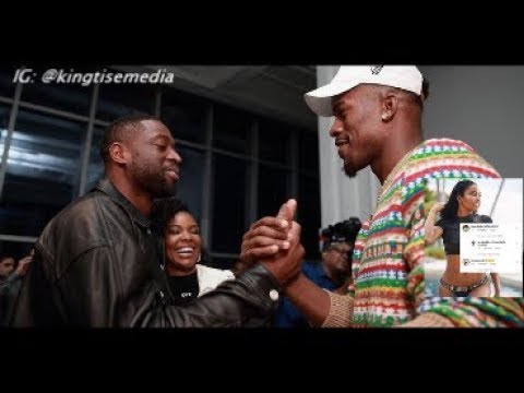 Dwyane Wade CHECKS Jimmy Butler For Flirting w/ His Wife Gabrielle Union