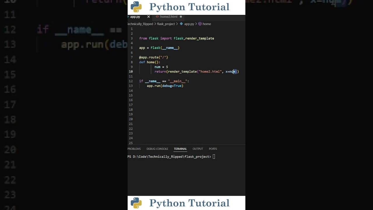 Jinja For Loops In Flask | Python Tutorial