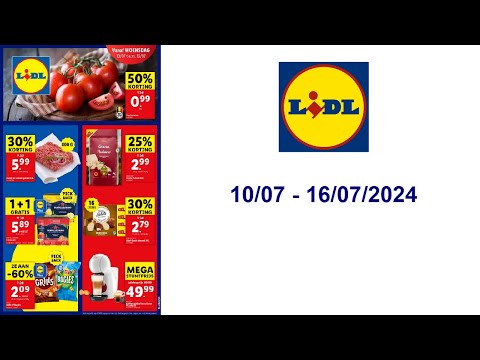 Lidl folder (BE) - 10/07 - 16/07/2024