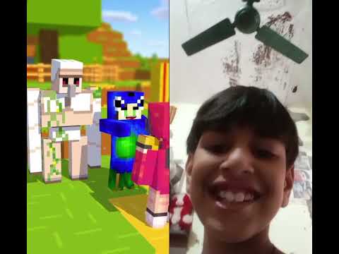 Ayush vs Ekta in Minecraft. #@AyushMore#@EktaMore #@ManniPro @AyushMore2