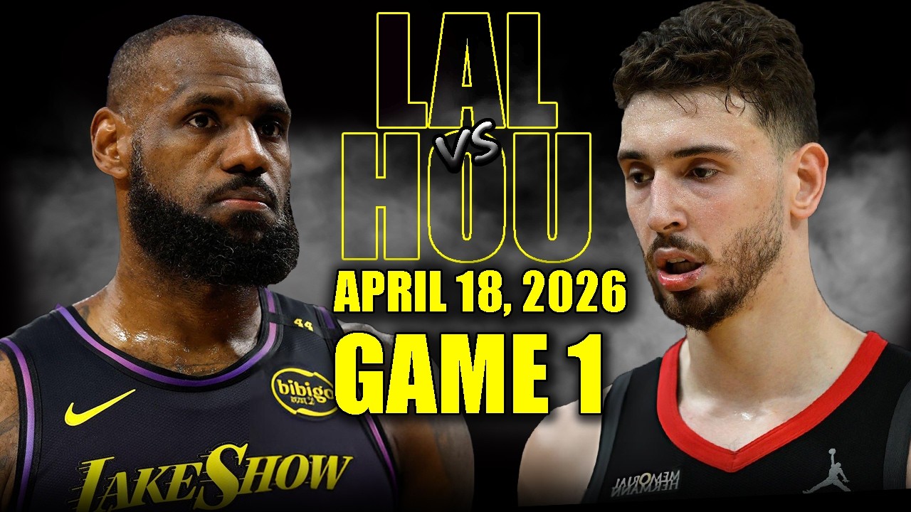 Los Angeles Lakers vs Houston Rockets Full Game 1 Highlights - April 18, 2026 | NBA Playoffs