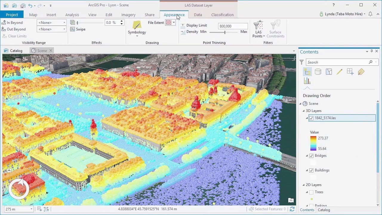 Preparing Point Cloud Scene Layers in ArcGIS Pro