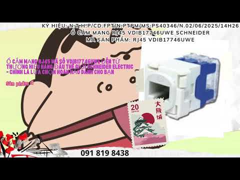 Ổ cắm mạng RJ45 VDIB17746UWE Schneider N.T.H.Phát 02.06.25 18h03