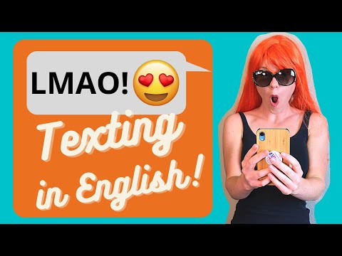 Texting in English | Slang, acronyms, abbreviations, emojis for English learners