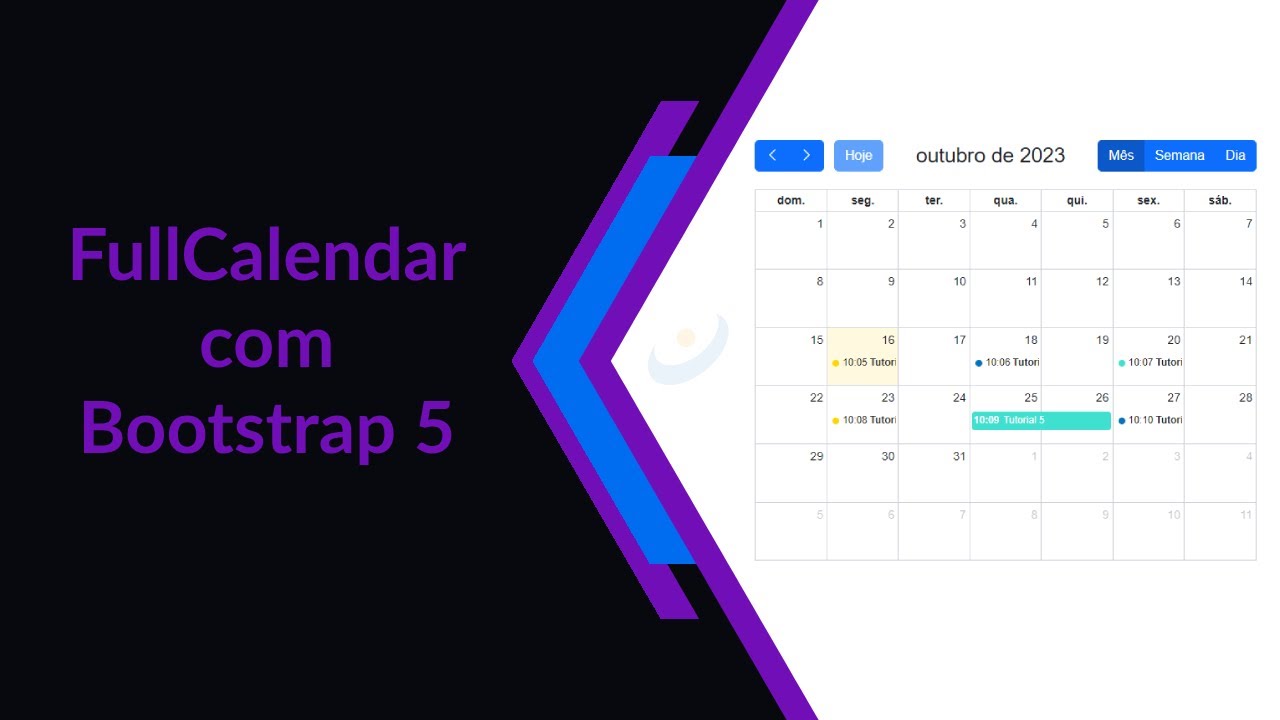 #2 - Como usar FullCalendar com Bootstrap 5