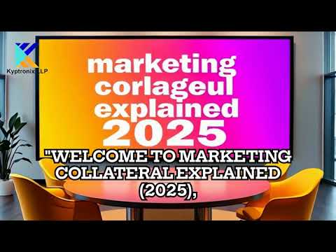 Marketing Collateral Explained (2025) | KYPTRONIX LLP.