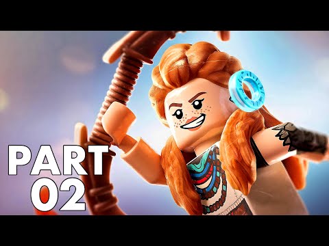 RESCUING DONUT MAN / LEGO HORIZON ADVENTURES Gameplay Walkthrough Part 2 [FULL GAME]