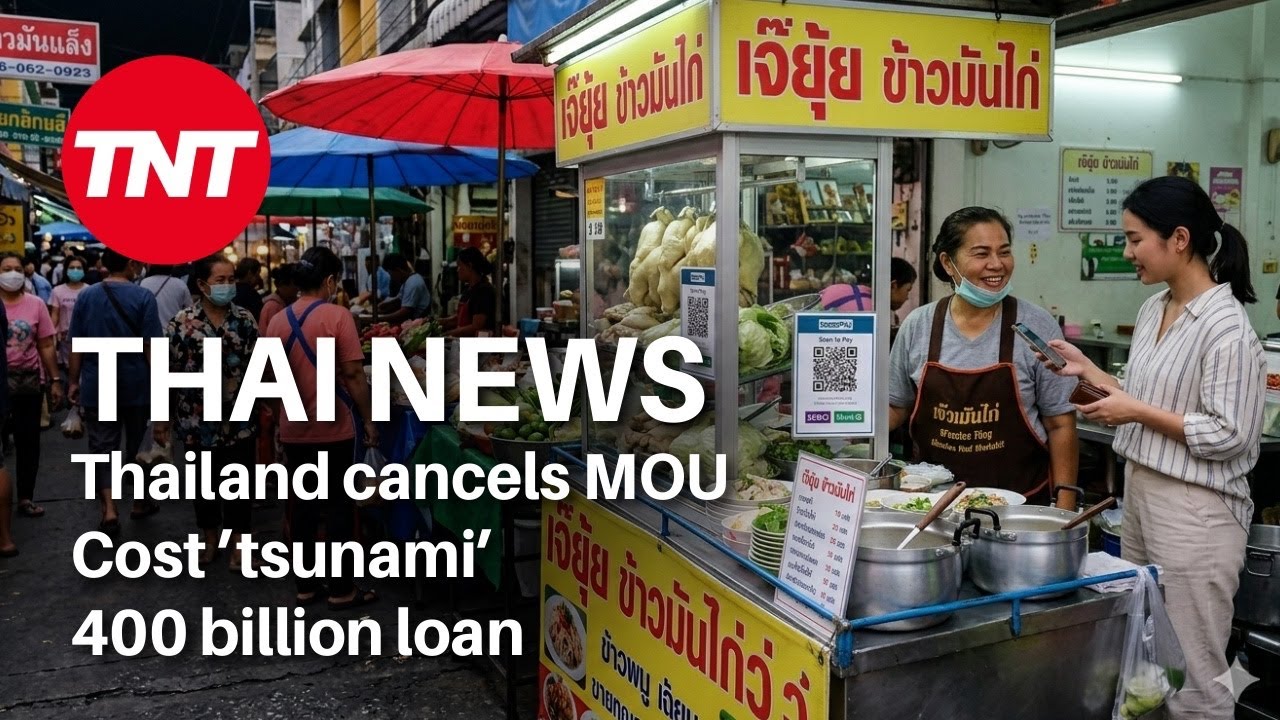 Thai News - May 6 - Thailand cancels MOU Cost ’tsunami’ 400 billion loan