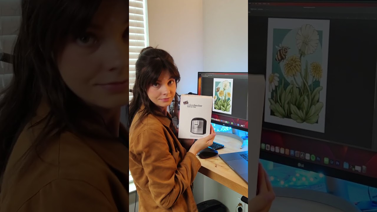How I make giclee fine art prints at home! Pt 1 #artbusiness #artistsonyoutube #arttips #artprints