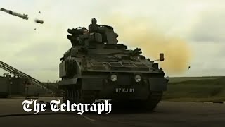 First British Stormer anti-aircraft missile systems arrive at front line