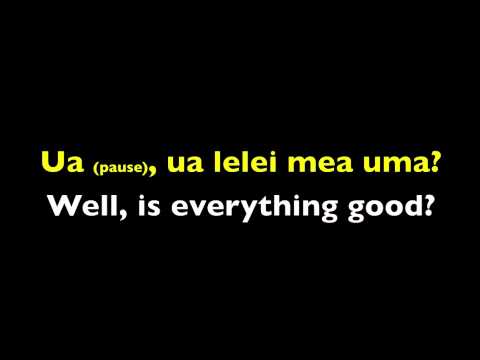 Samoan Language 101-A Introductions