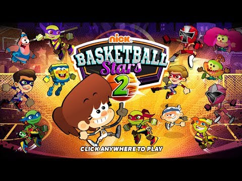 Nickelodeon Basketball Stars 2 Sports Game - Nick Basketball Stars - Basketball Kids Online Games