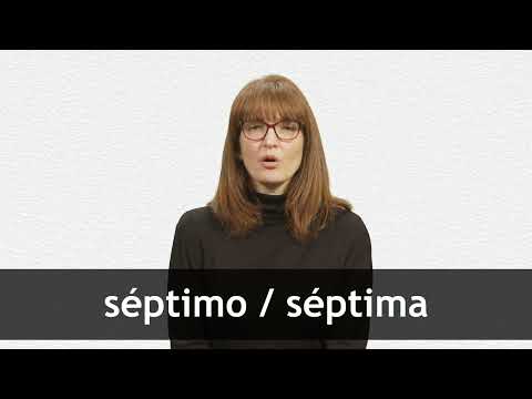 English Translation of “SÉPTIMO” | Collins Spanish-English Dictionary